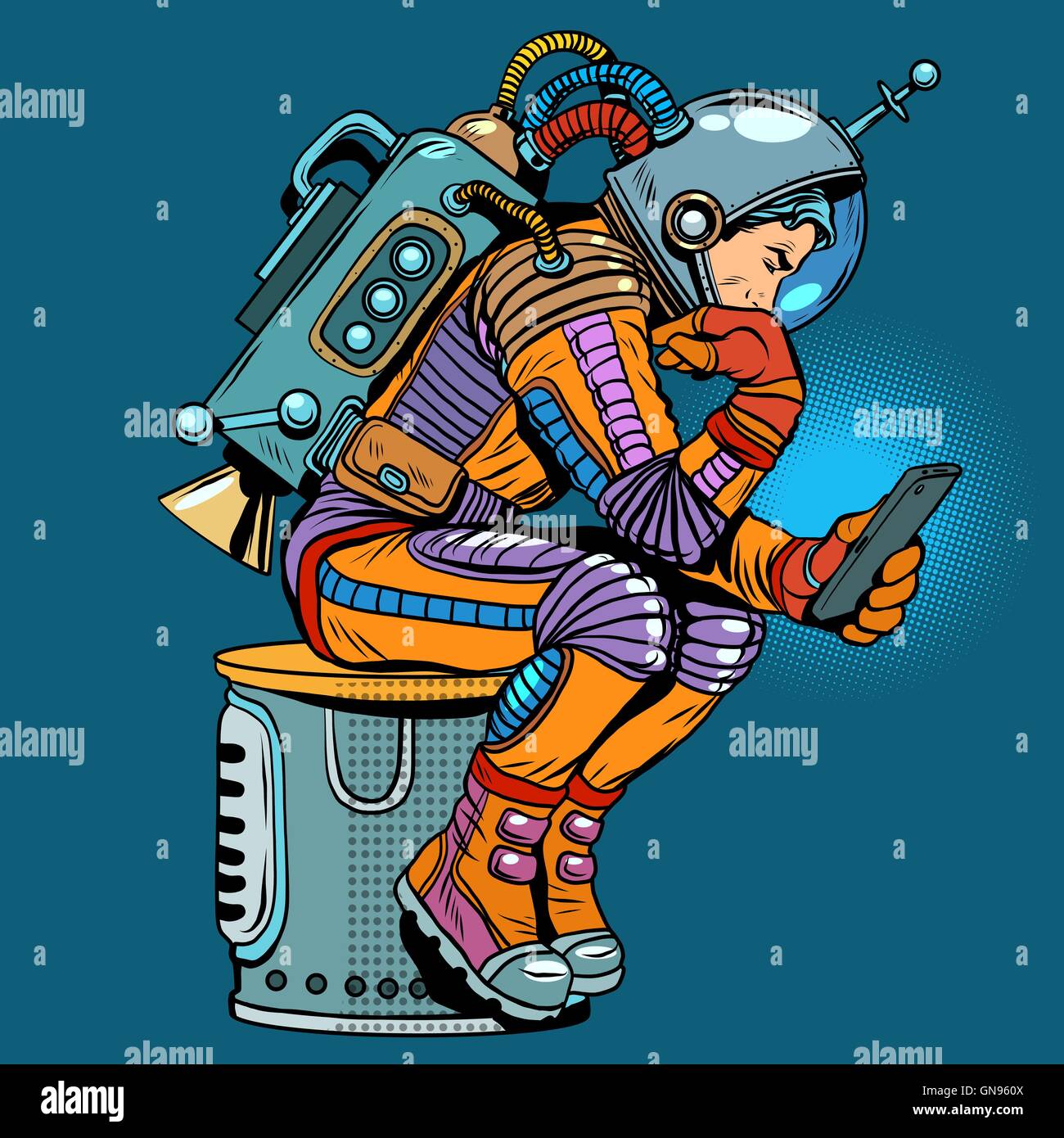 Future smartphone concept Stock Vector Images - Alamy