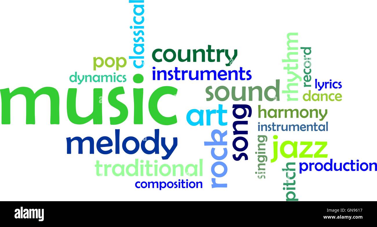 Lyrics and music Stock Vector Images - Alamy