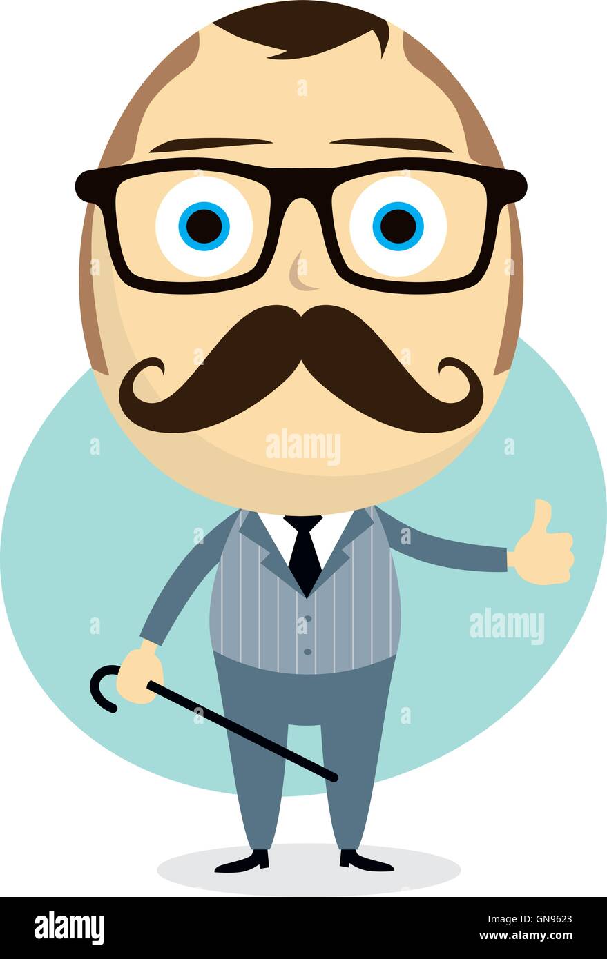 Victorian gentleman cartoon Stock Vector Images - Alamy
