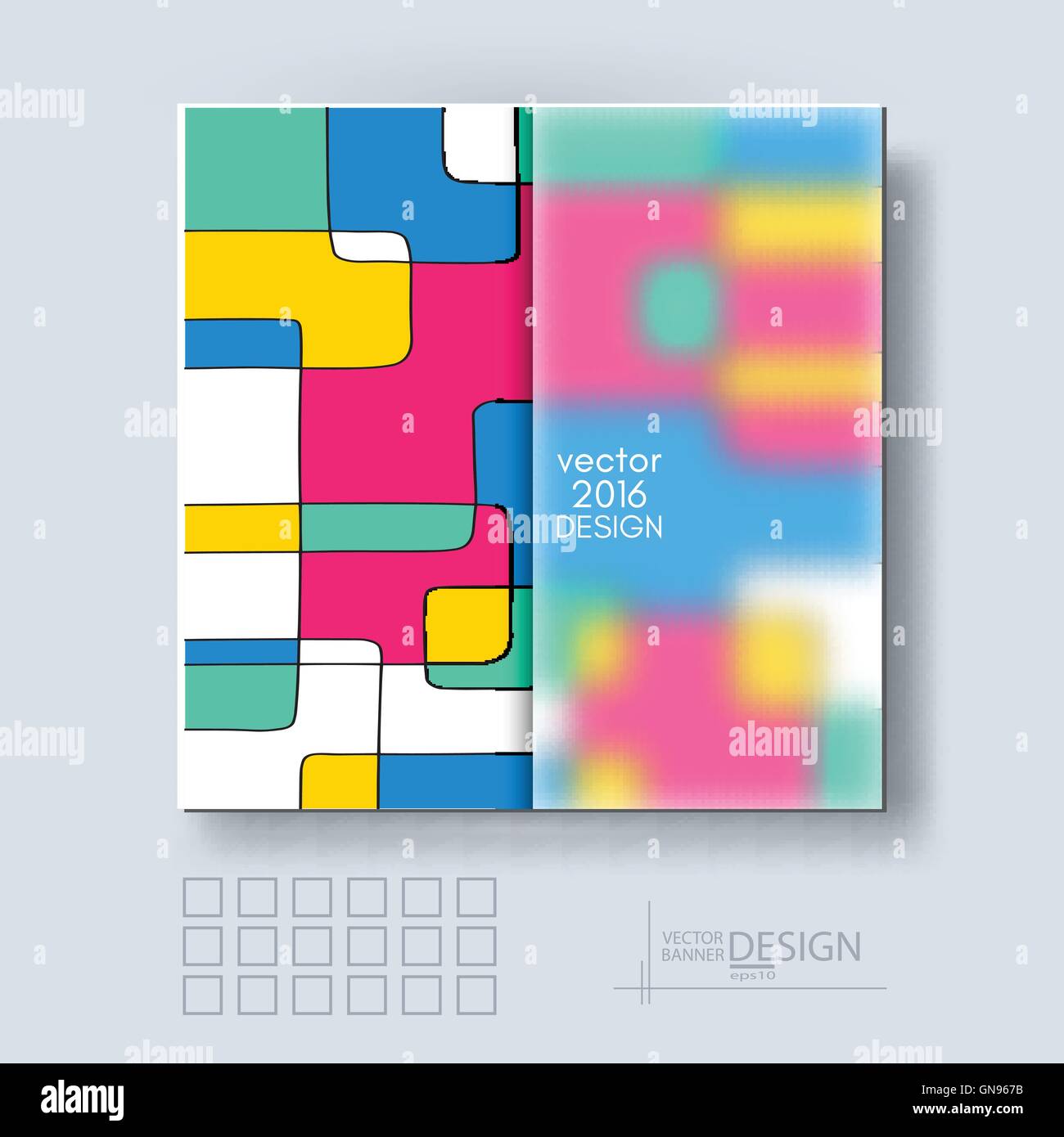 Multicolor Design Templates Stock Vector Image & Art - Alamy