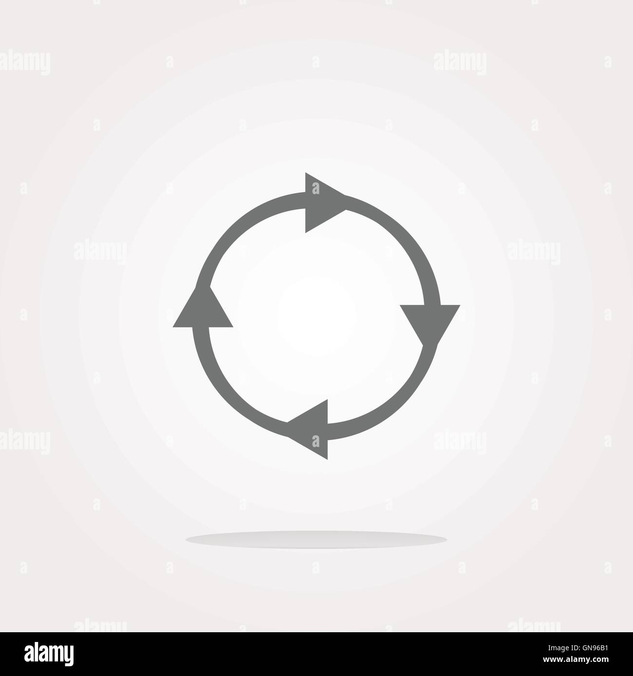 Rotation arrows Icon Vector. Rotation arrows Icon Picture. Rotation ...