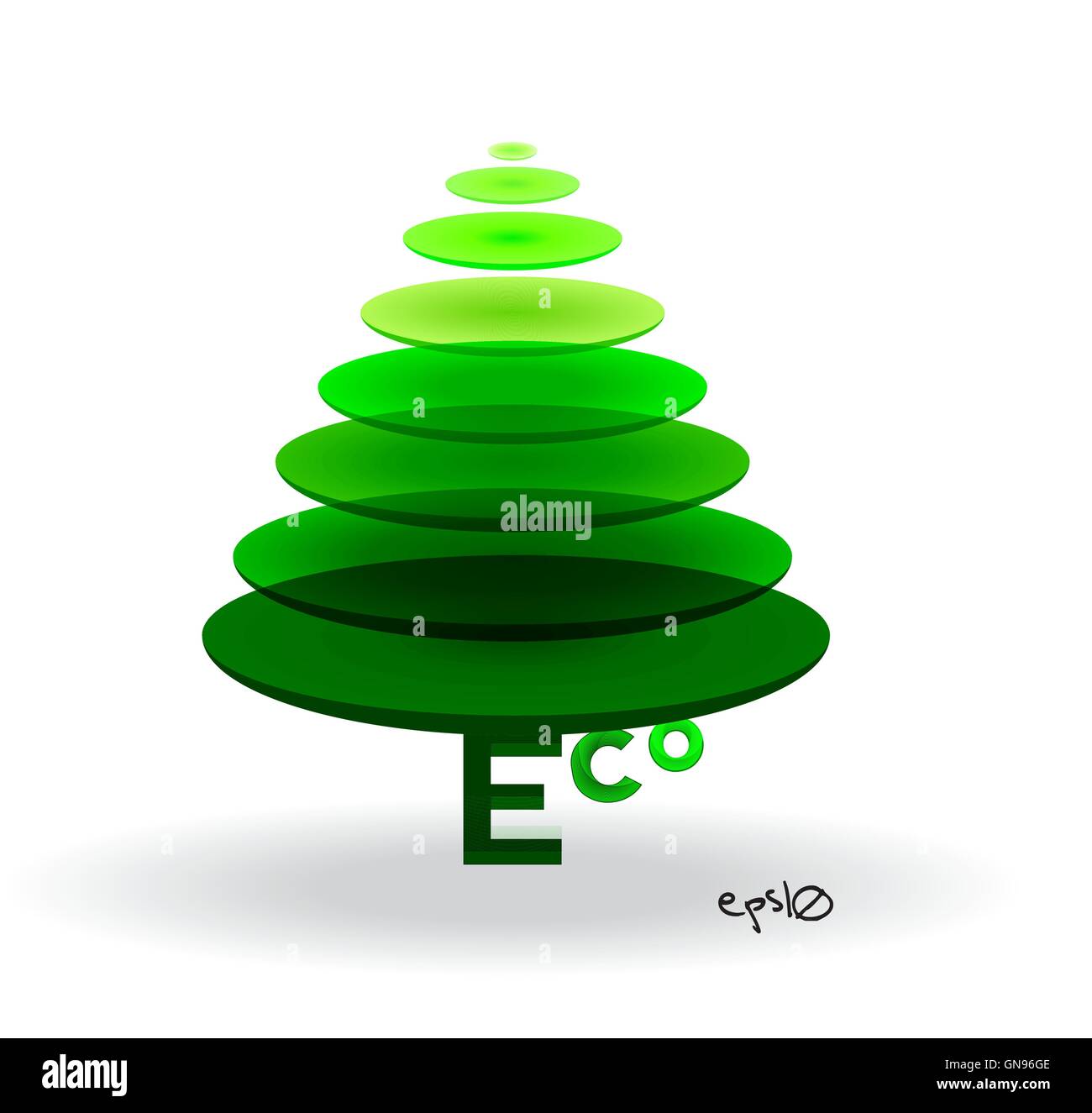 Eco vector logo Stock Vector Image & Art - Alamy
