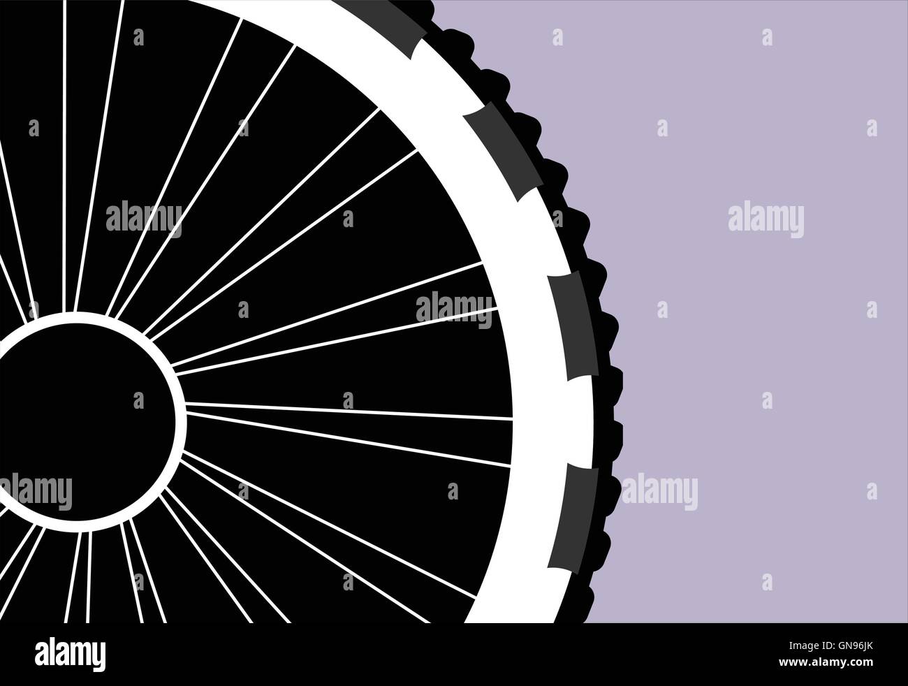 Retro wheel spokes Stock Vector Images - Alamy