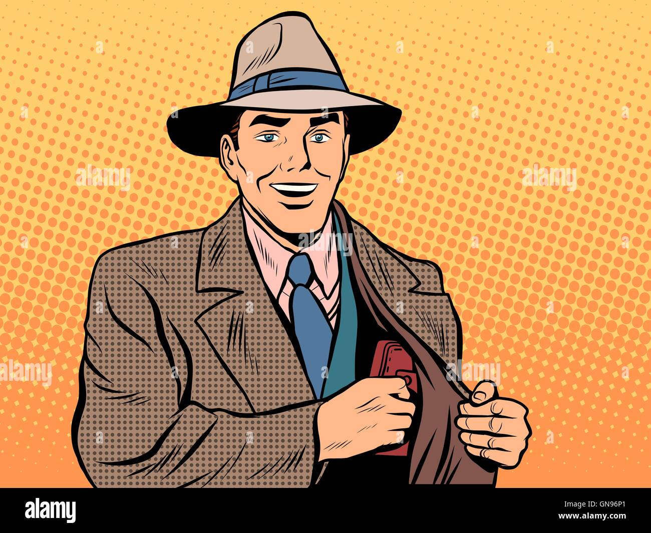 Man payment cash Stock Vector Images - Alamy