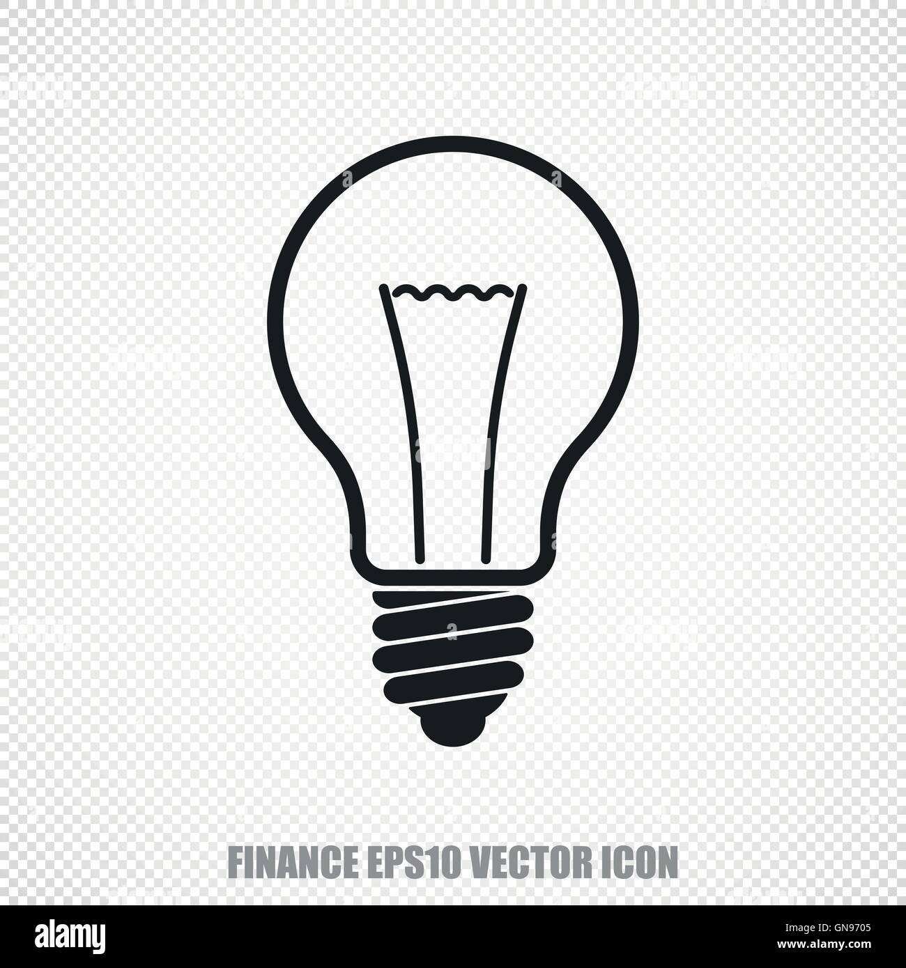 Flat light bulb icons Stock Vector Images - Alamy