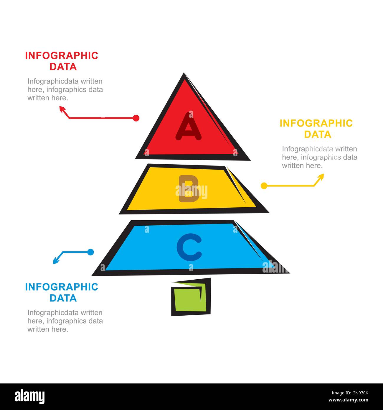 creative business tree info-graphics design vector Stock Vector Image ...