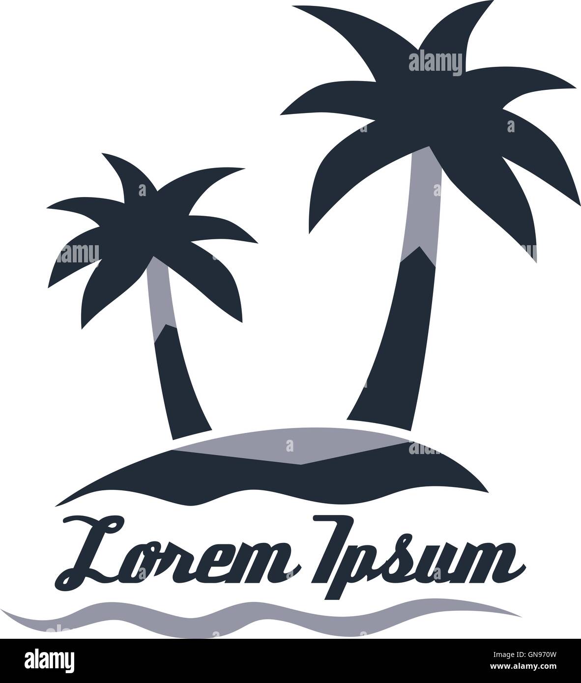 Beach sign Stock Vector Images - Alamy