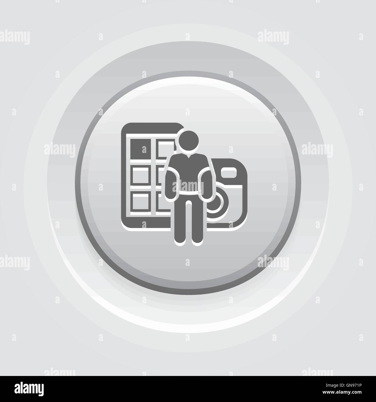 Mobile blogger Stock Vector Images - Alamy