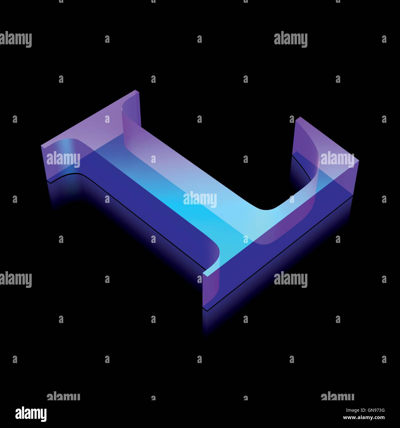 3d l Stock Vector Images - Alamy