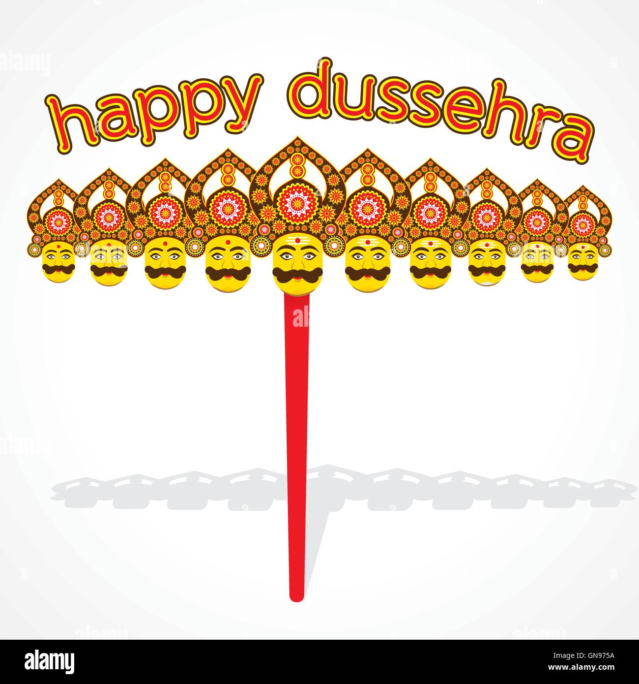happy dussehra banner or greeting design Stock Vector Image & Art - Alamy