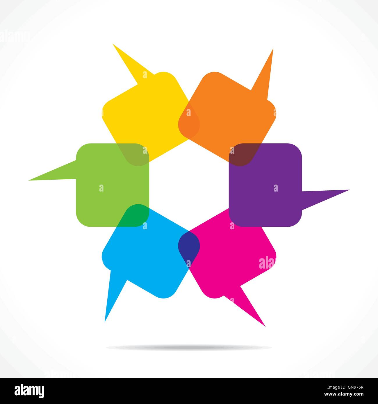 Colorful bubble design hi-res stock photography and images - Alamy