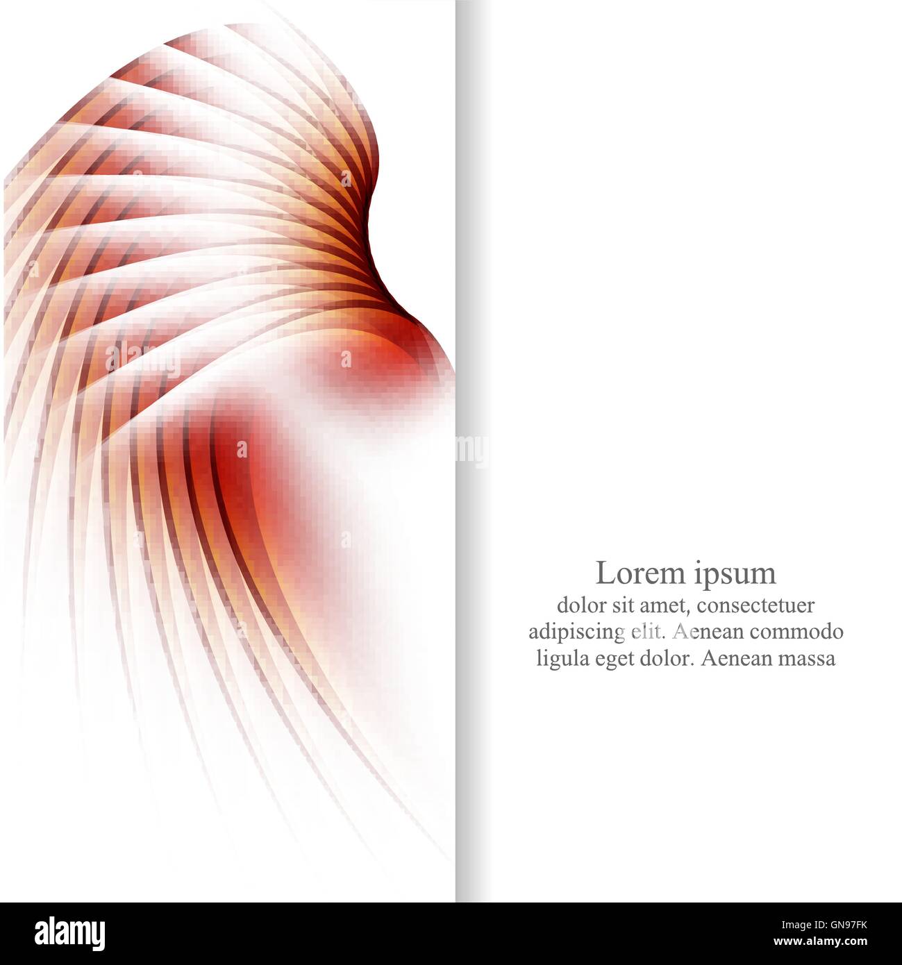 Vector flyer template hi-res stock photography and images - Alamy