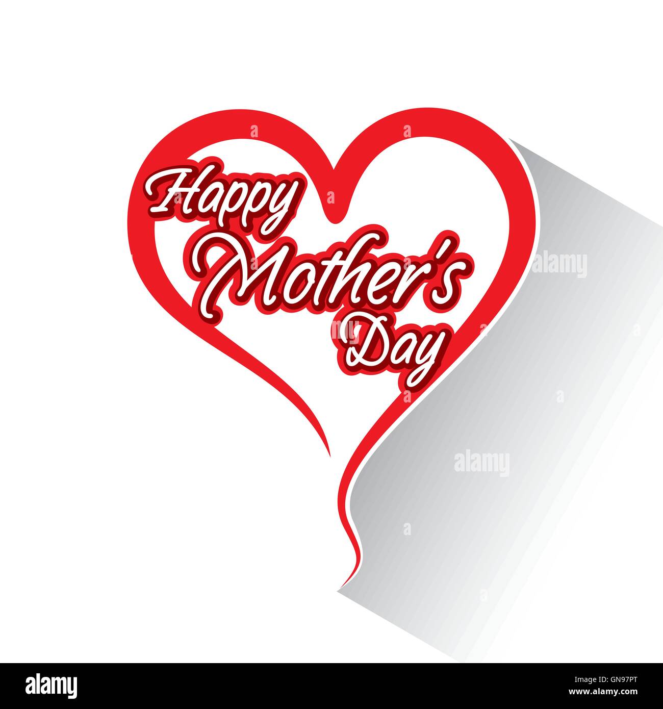 Banner mother day hand hi-res stock photography and images - Alamy
