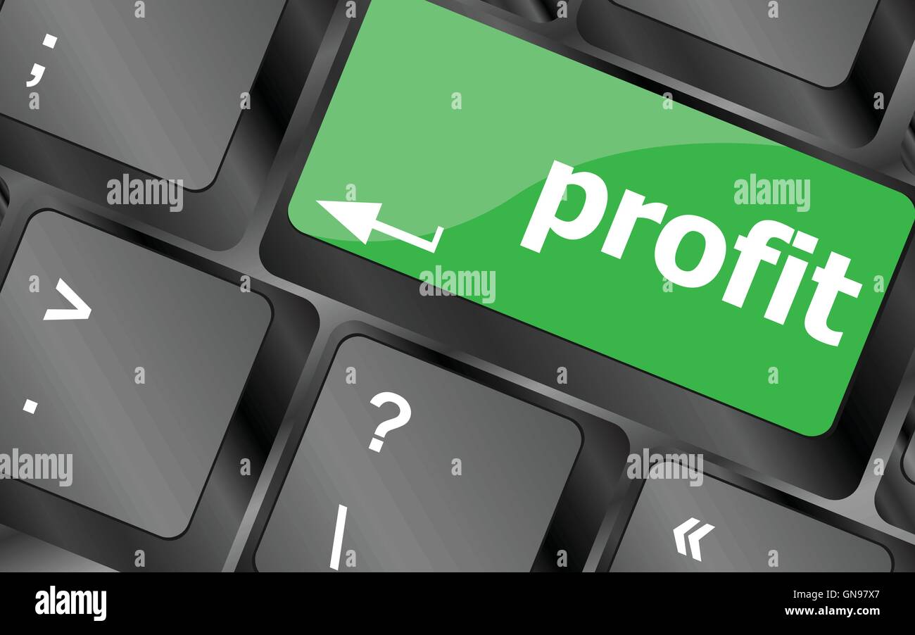 Invest key on keyboard Stock Vector Images - Alamy