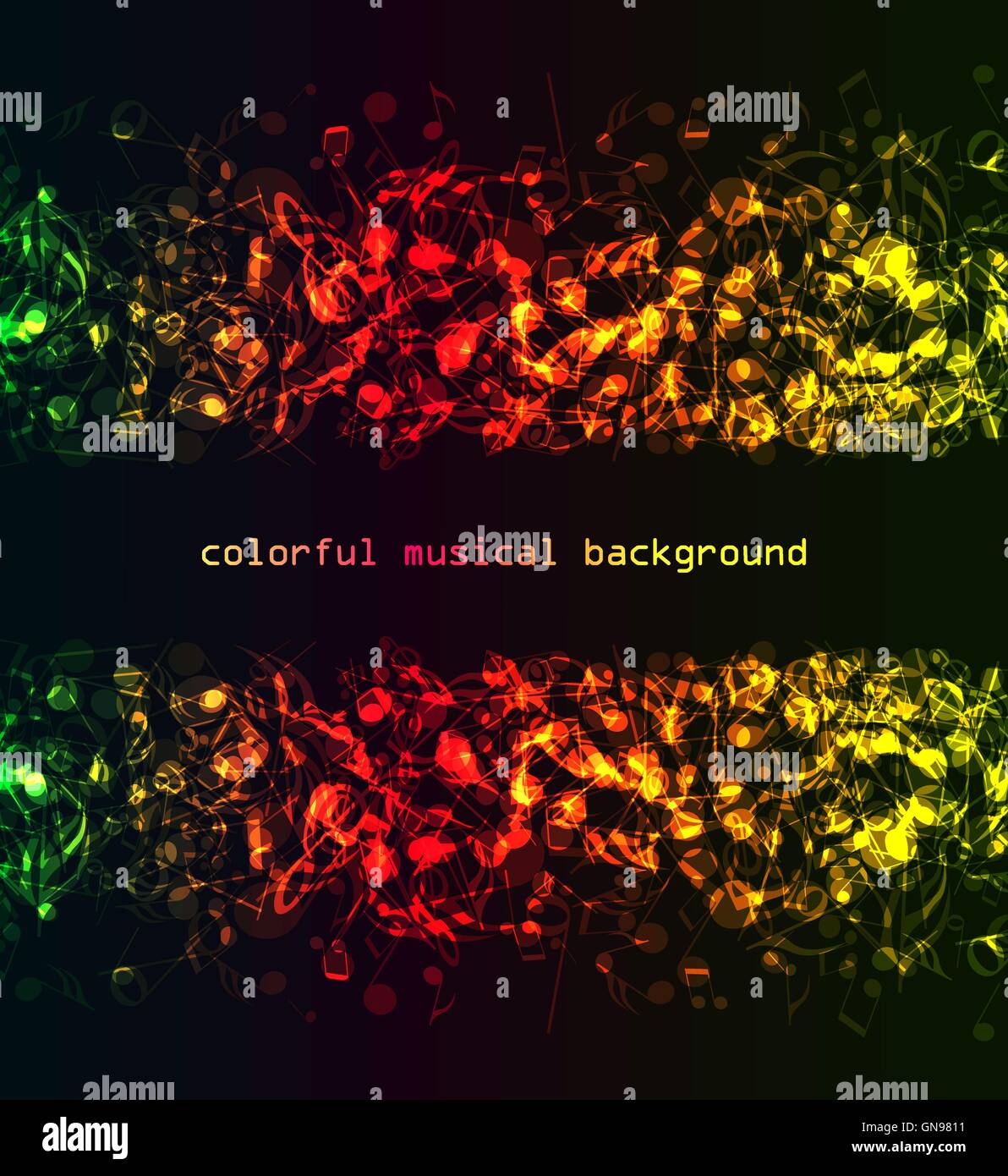 Colorful musical background Stock Vector Image & Art - Alamy