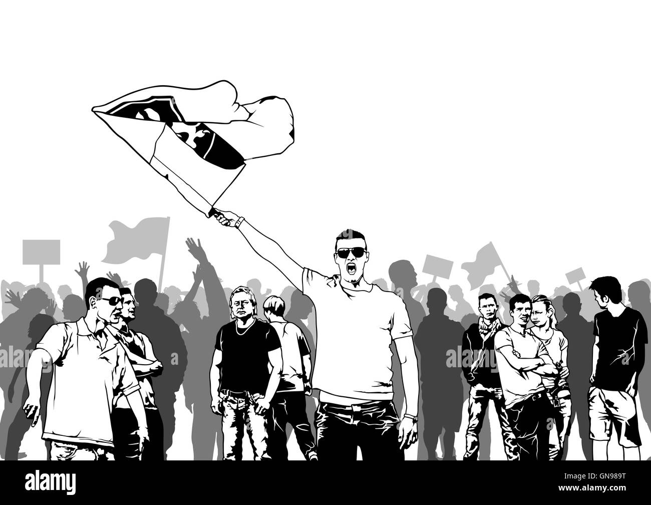 Drawing demonstrating Black and White Stock Photos & Images - Alamy