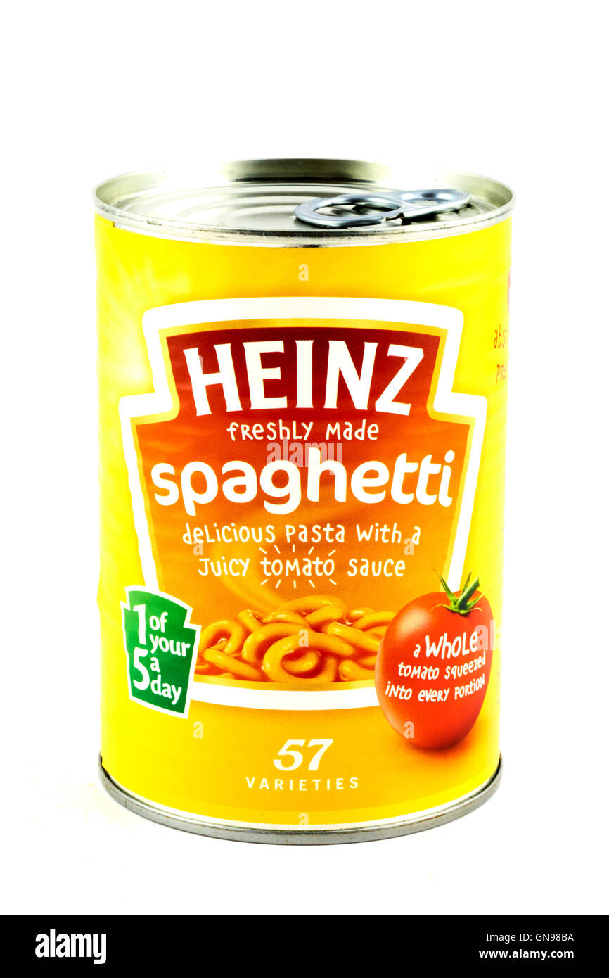 Heinz tinned spaghetti hi-res stock photography and images - Alamy