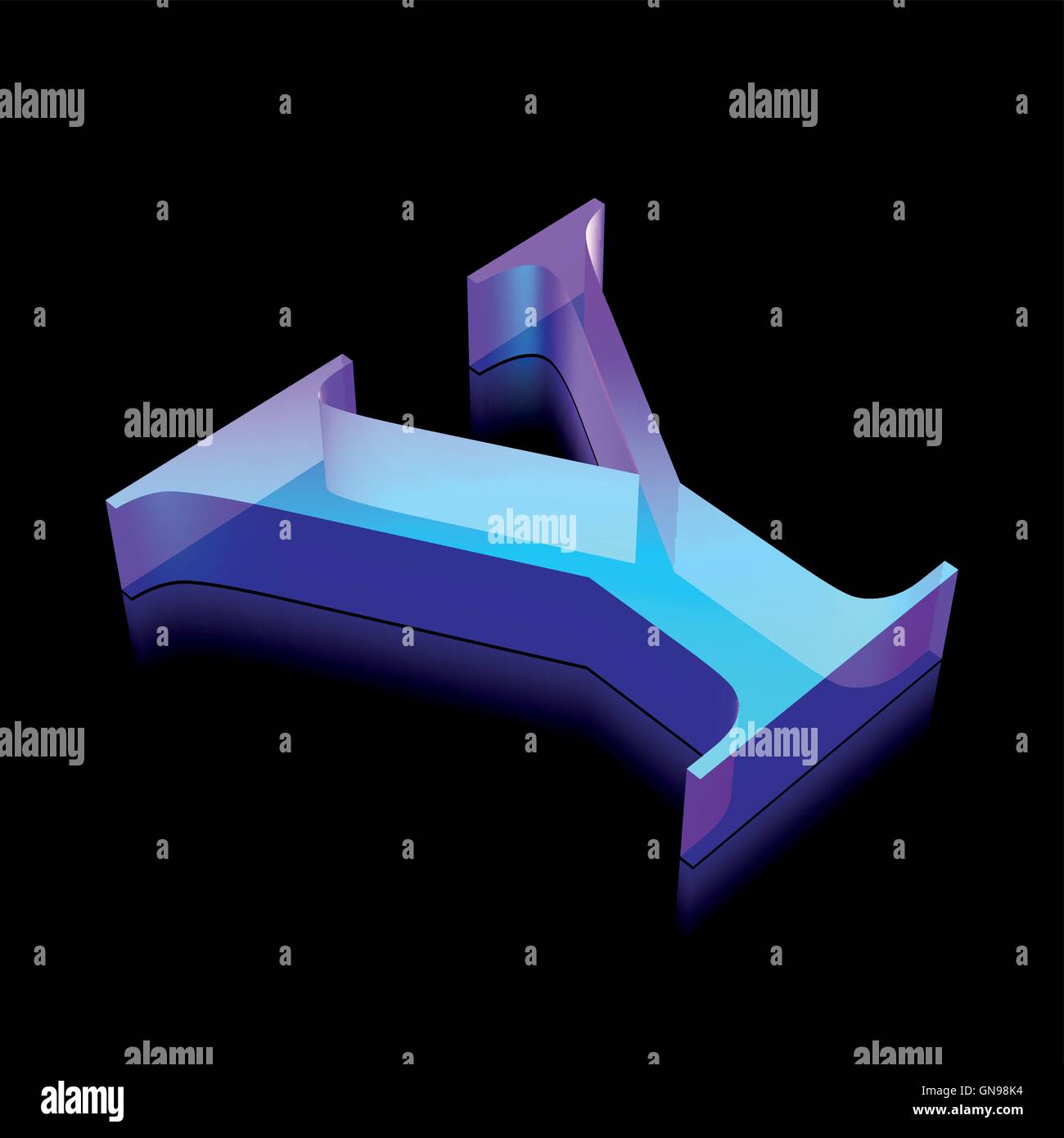 Neon letter y hi-res stock photography and images - Alamy