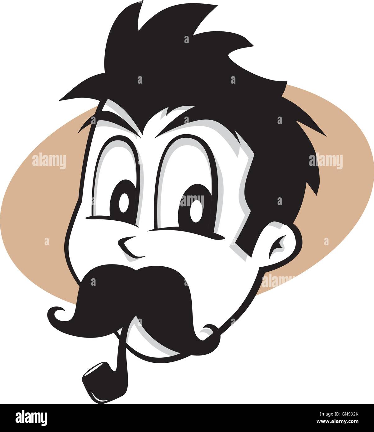 Man pipe Stock Vector Images - Alamy