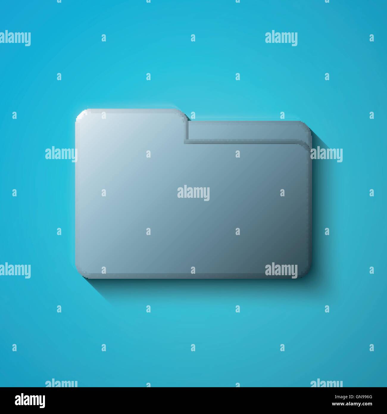 Folder icon vector Stock Vector Images - Alamy