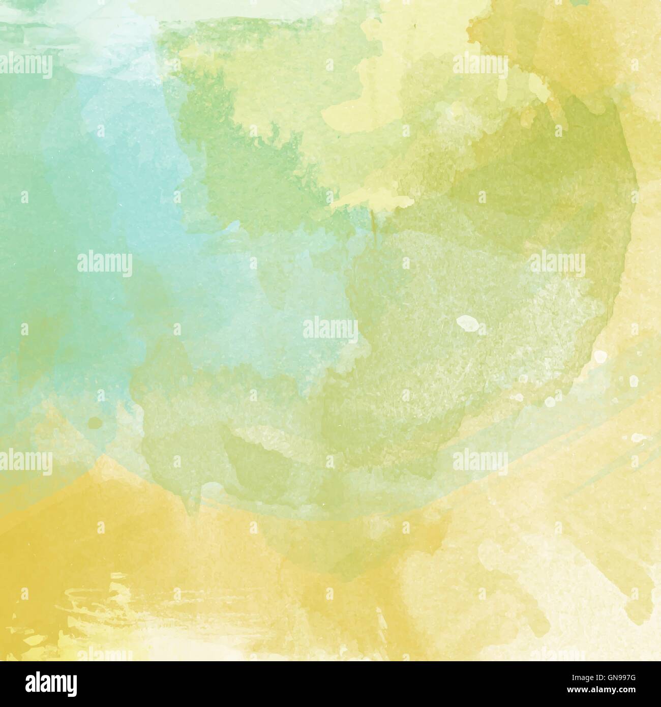 Abstract vector hand-drawn watercolor background Stock Vector Image ...