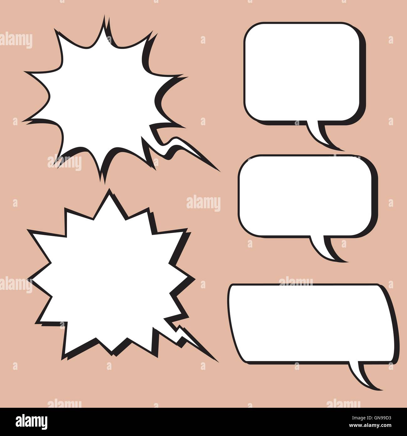 comic bubble retro style Stock Vector Image & Art - Alamy