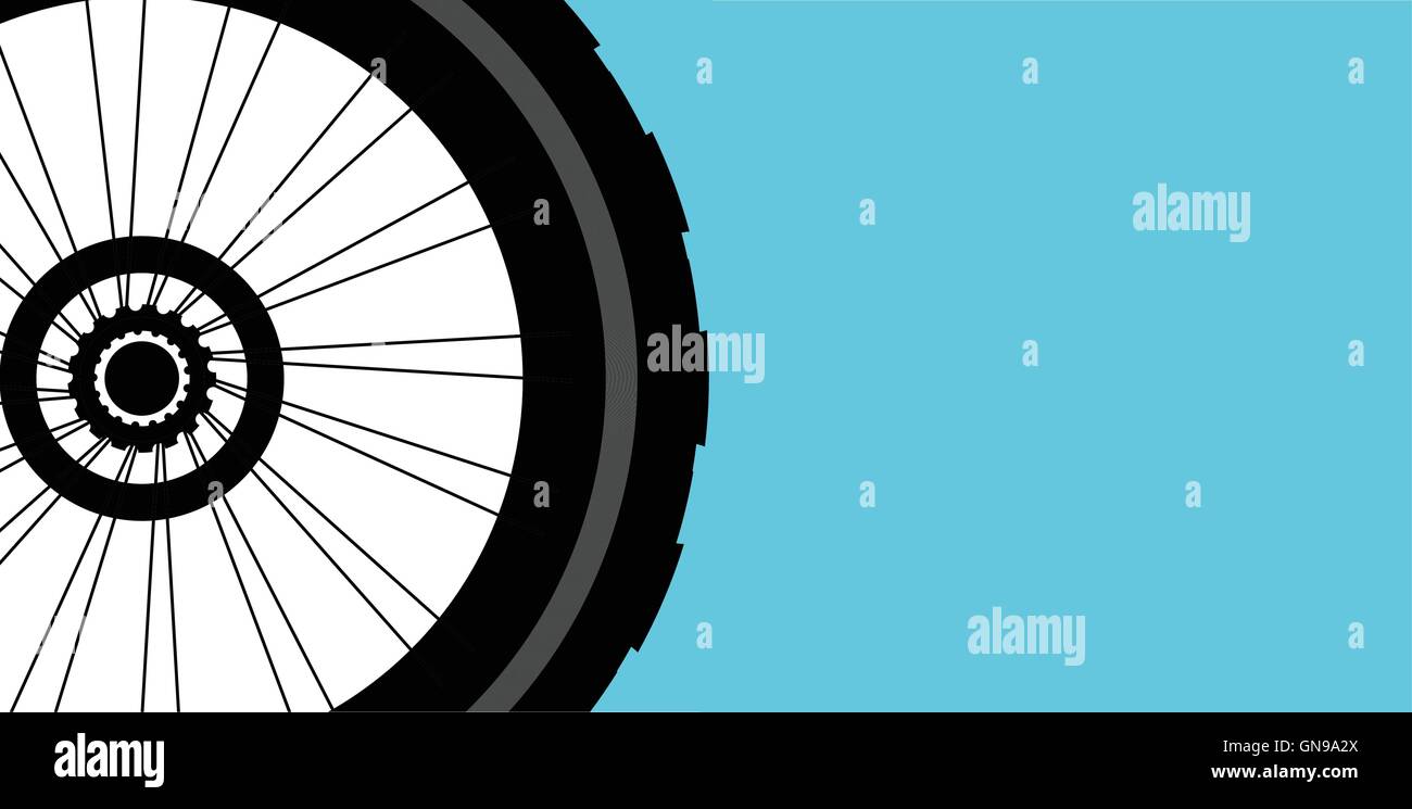 Retro wheel spokes Stock Vector Images - Alamy
