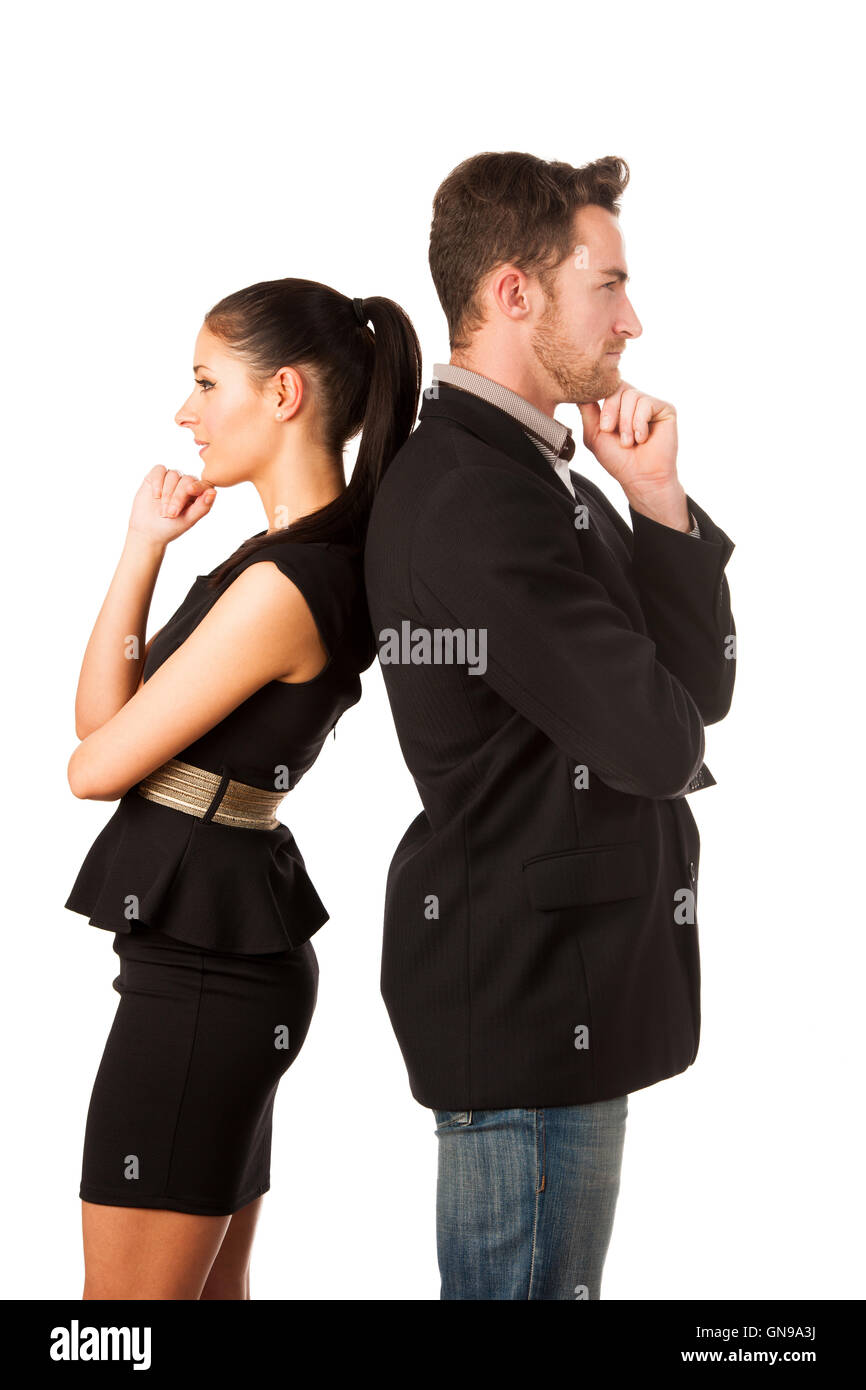 Leaning backs hi-res stock photography and images - Alamy
