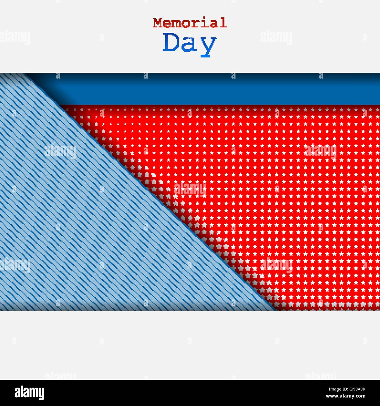 Memorial day background Stock Vector Images - Alamy