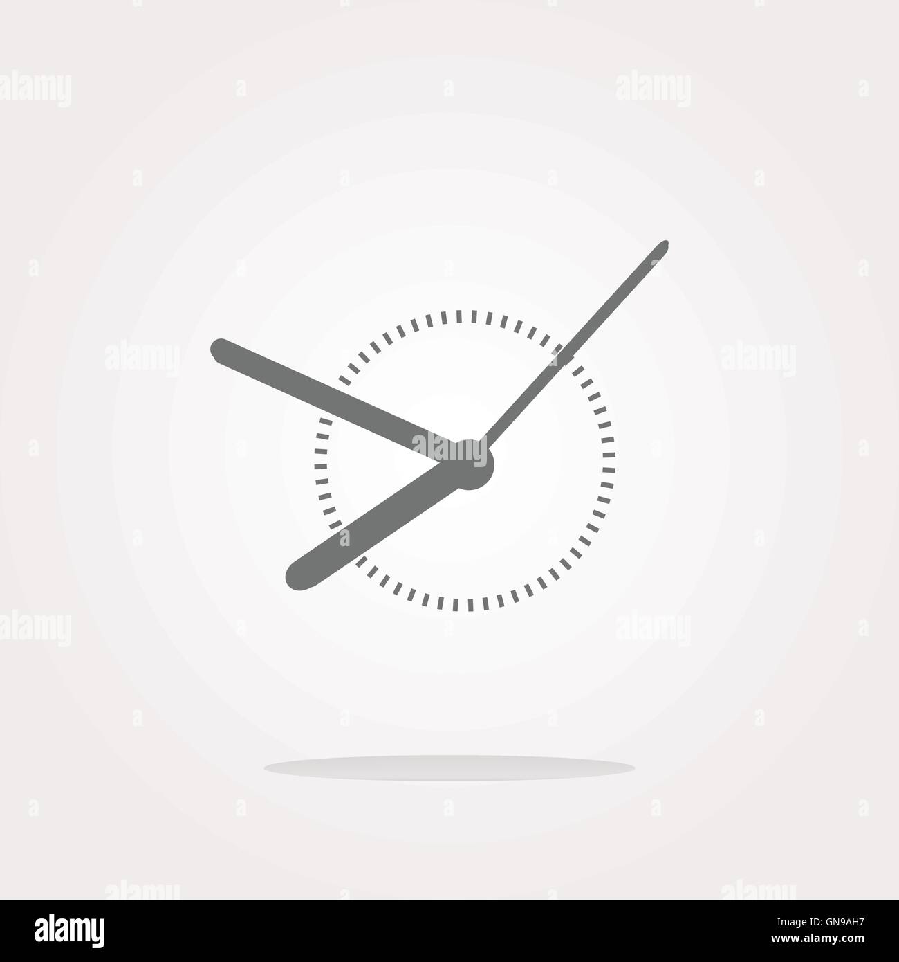vector Clock icon web button sign. Web Icon Art. Graphic Icon Drawing ...