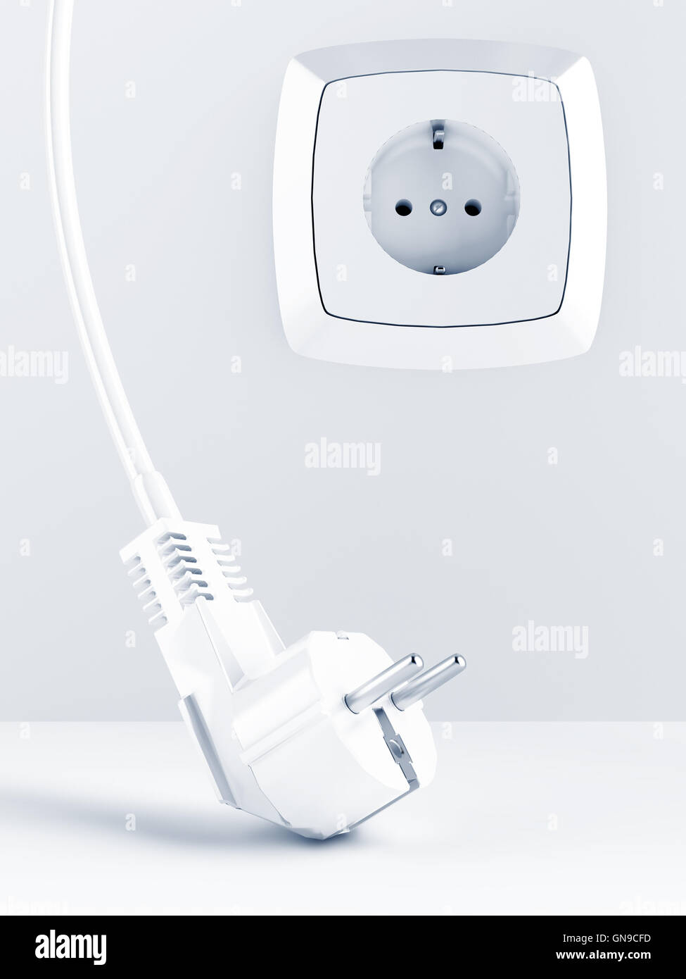cable and electric plug Stock Photo - Alamy