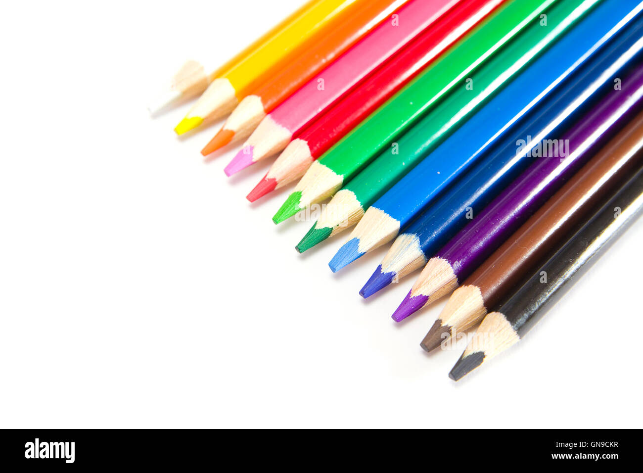 set of pencils Stock Photo - Alamy