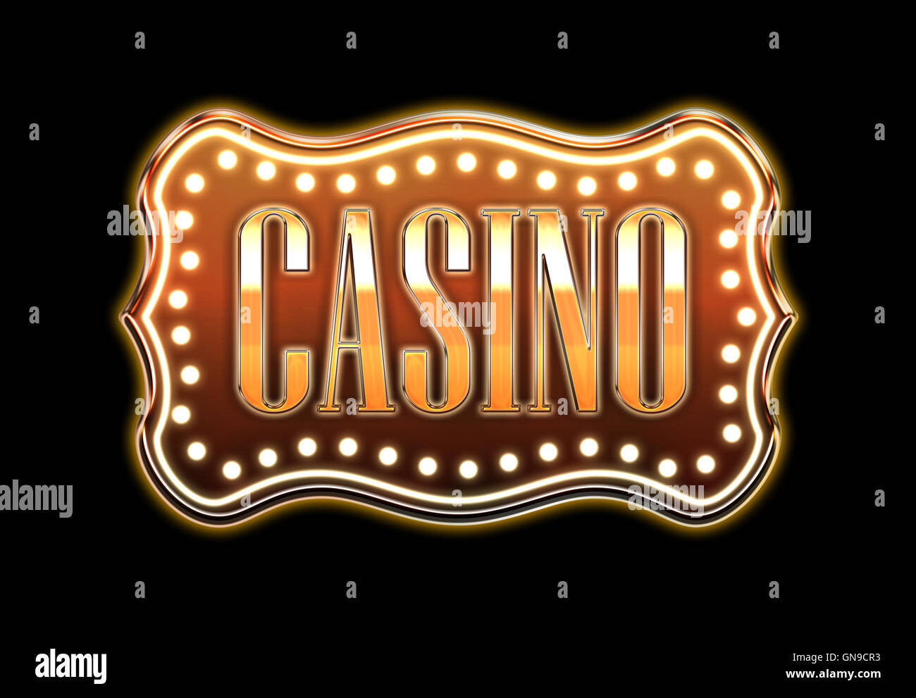 Gambling house sign hi-res stock photography and images - Alamy