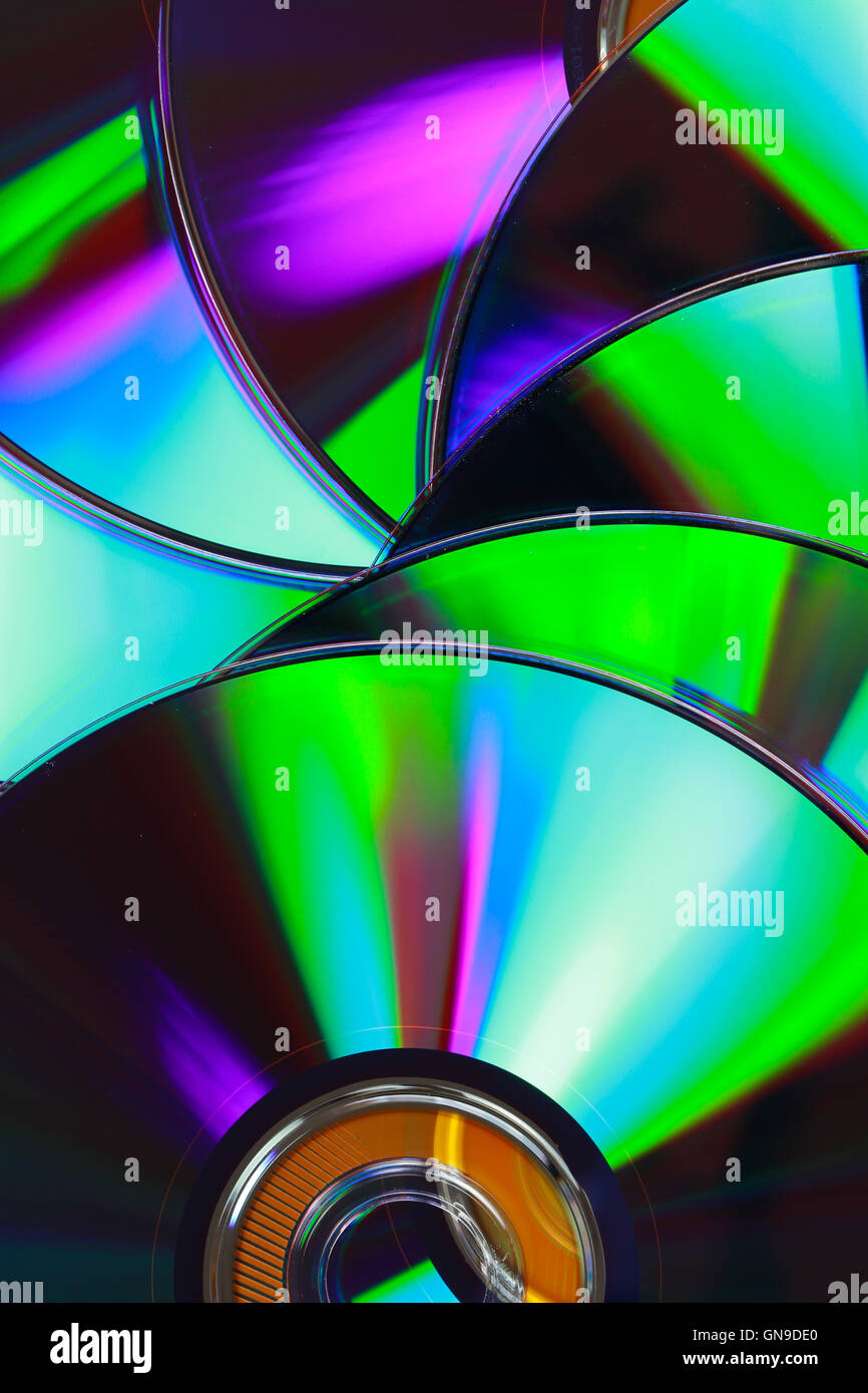 closes ΓÇô up CD texture in white background Stock Photo - Alamy