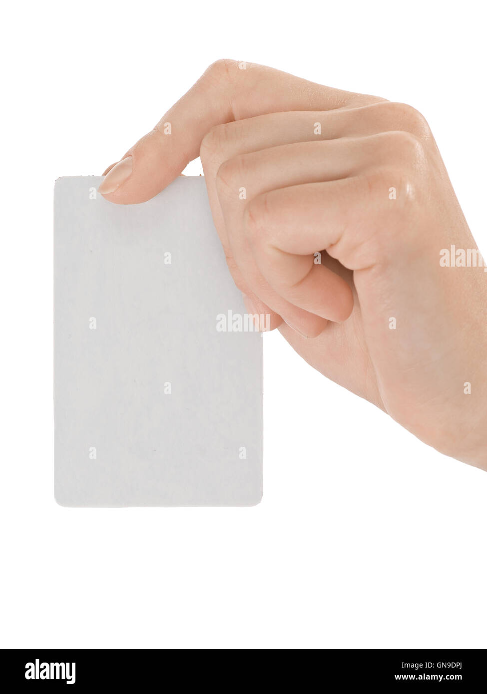 Credit card female hand holding Stock Photo - Alamy