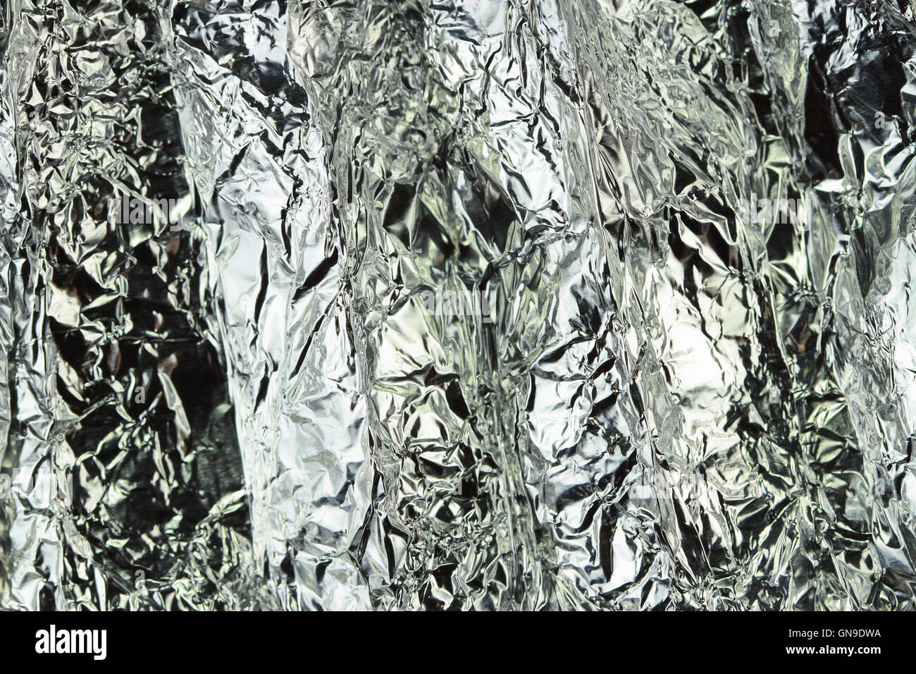 a creased old paper in silver color texture Stock Photo - Alamy