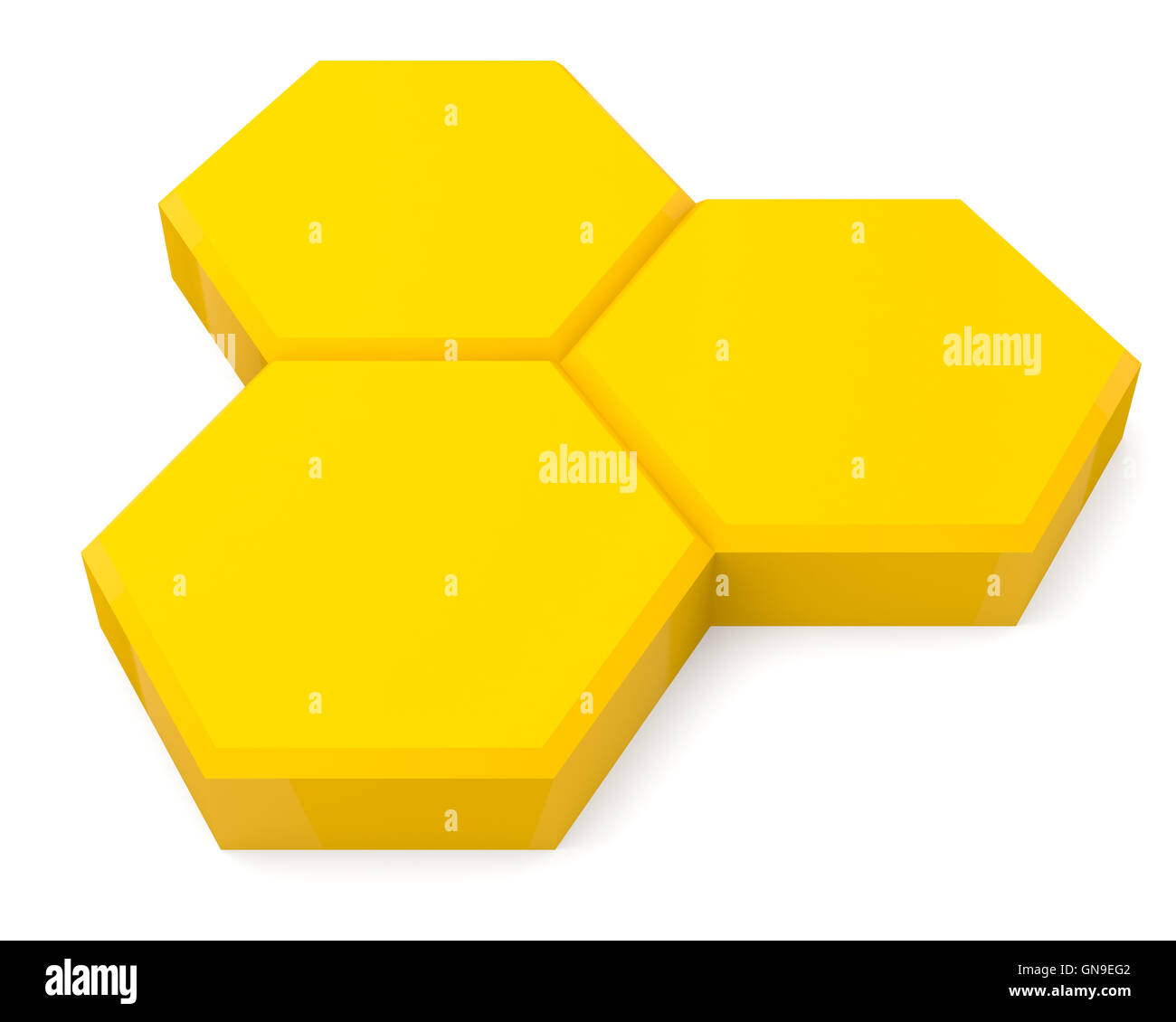 Yellow abstract cells Stock Photo - Alamy