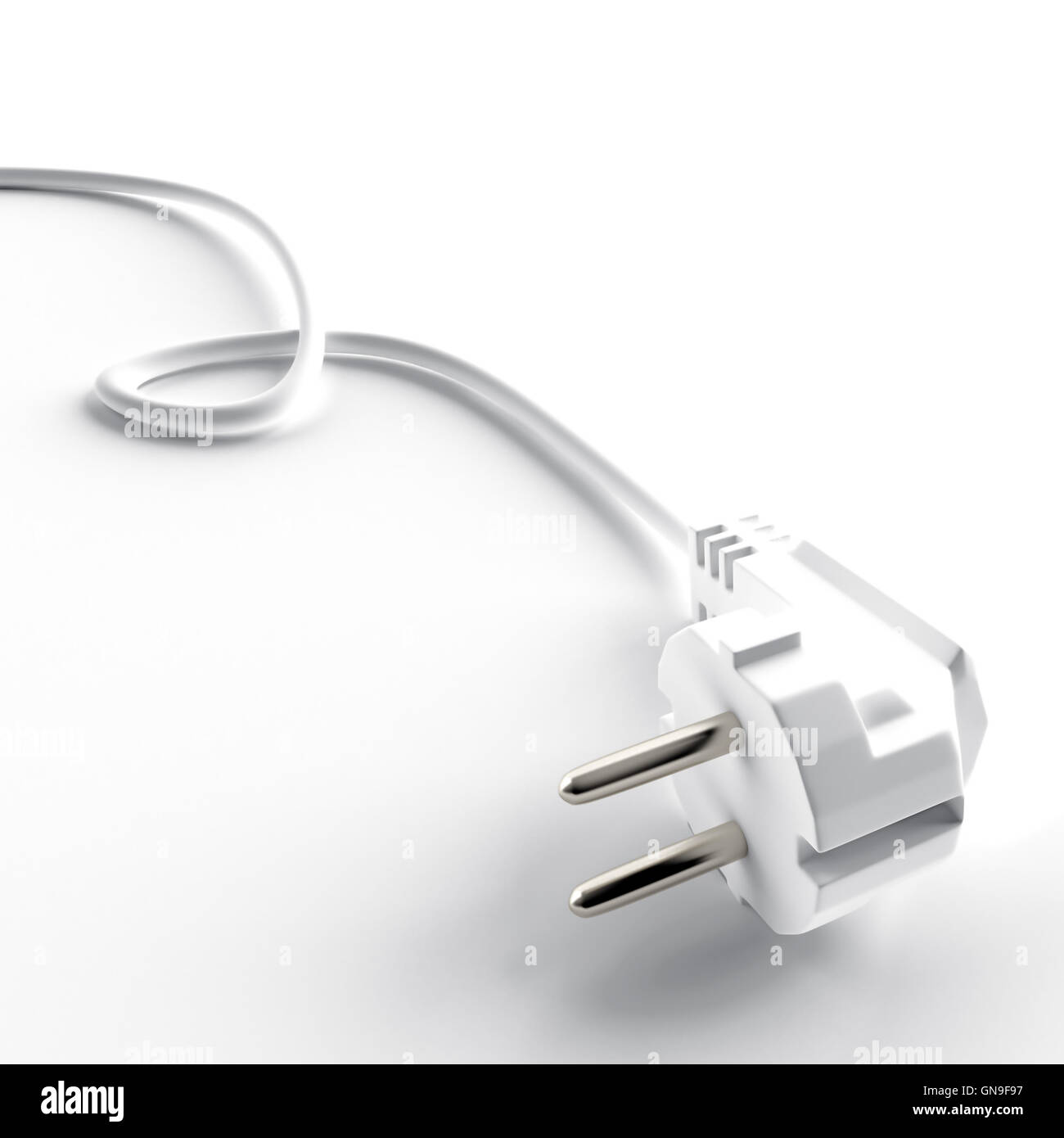 light cable and electric plug Stock Photo - Alamy
