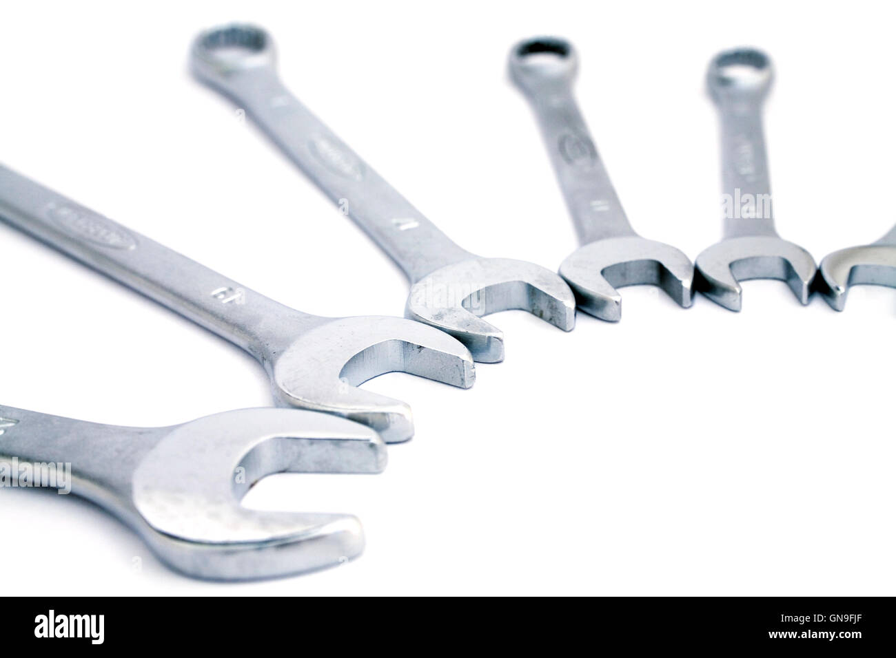 Set of metal tools Stock Photo - Alamy