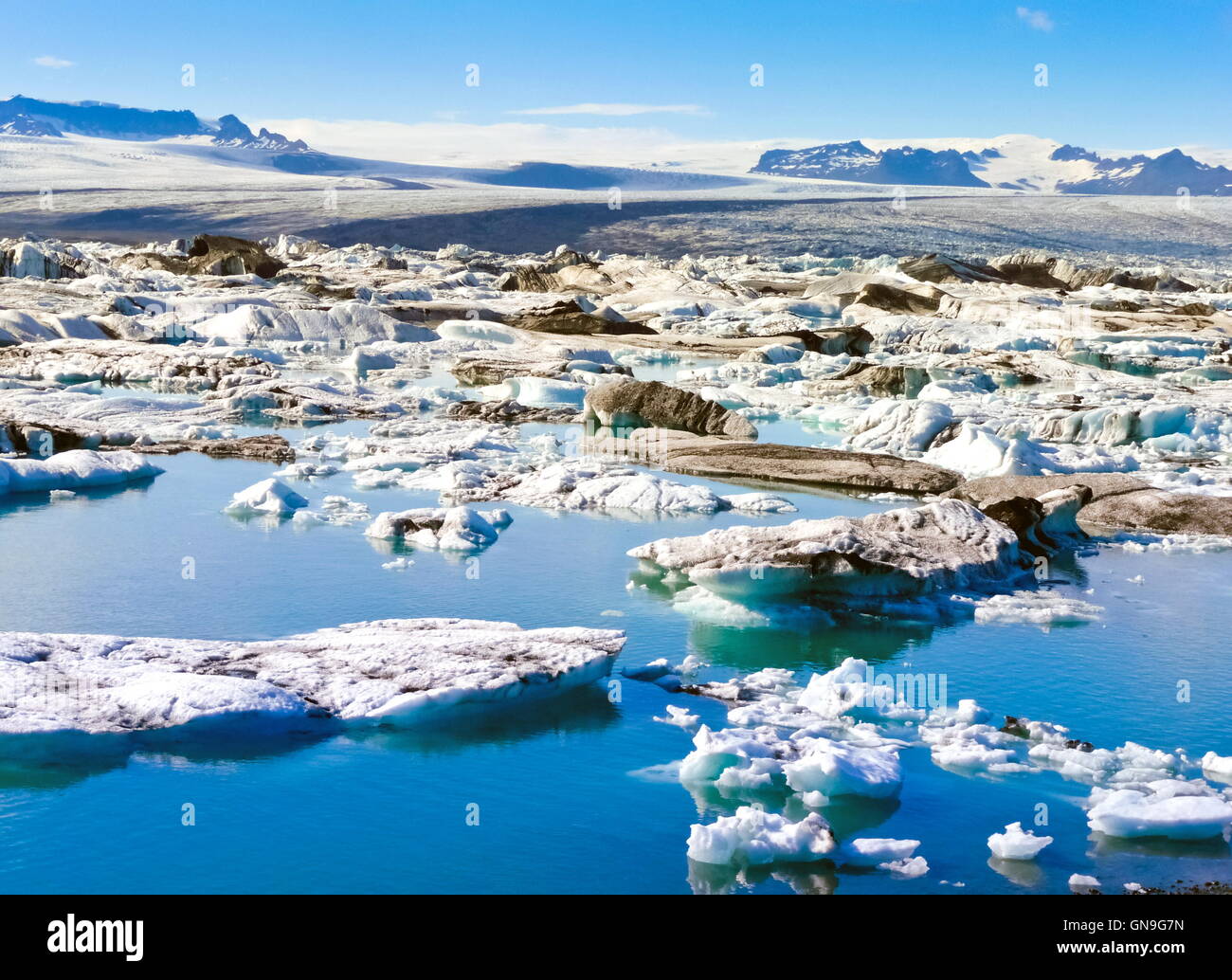 Small iceberg melting Stock Photo - Alamy