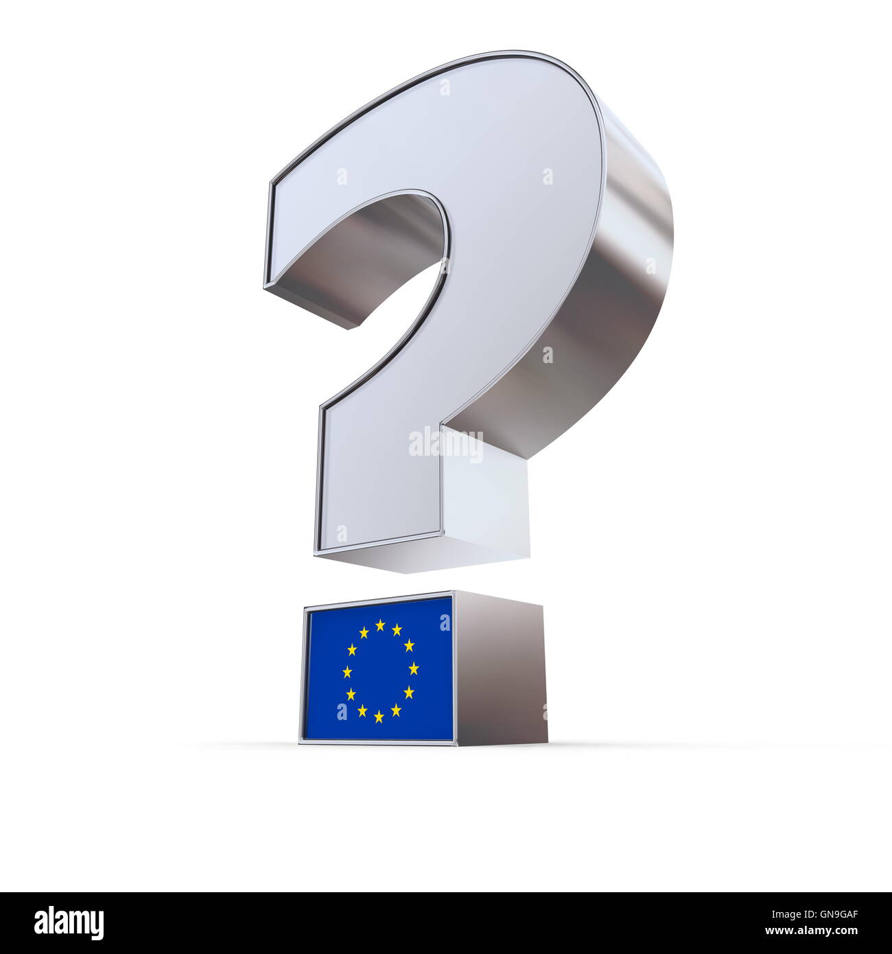 Question Mark - European Union Stock Photo - Alamy