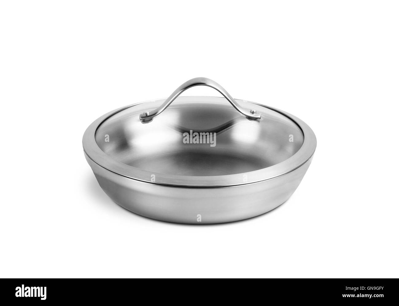 Silver cooking pot Stock Photo - Alamy