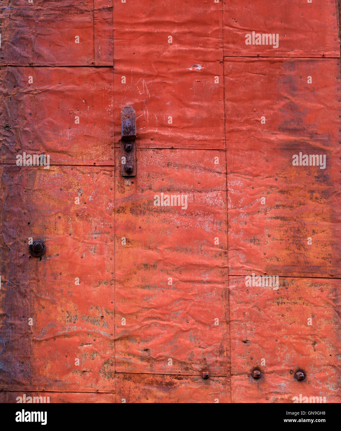 Old Rusted Steel Door Stock Photo - Alamy