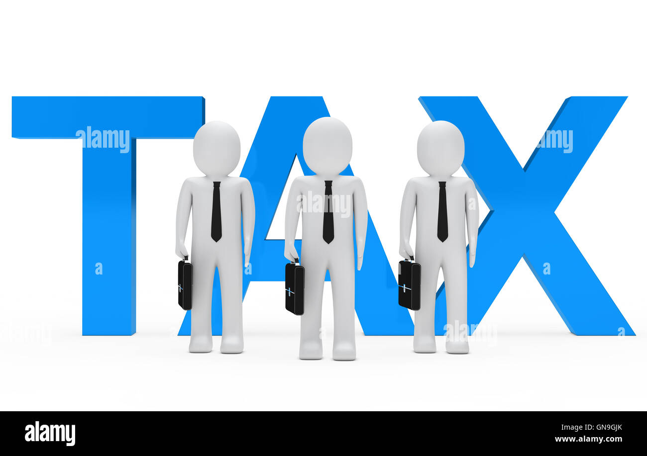 Taxman illustration hi-res stock photography and images - Alamy