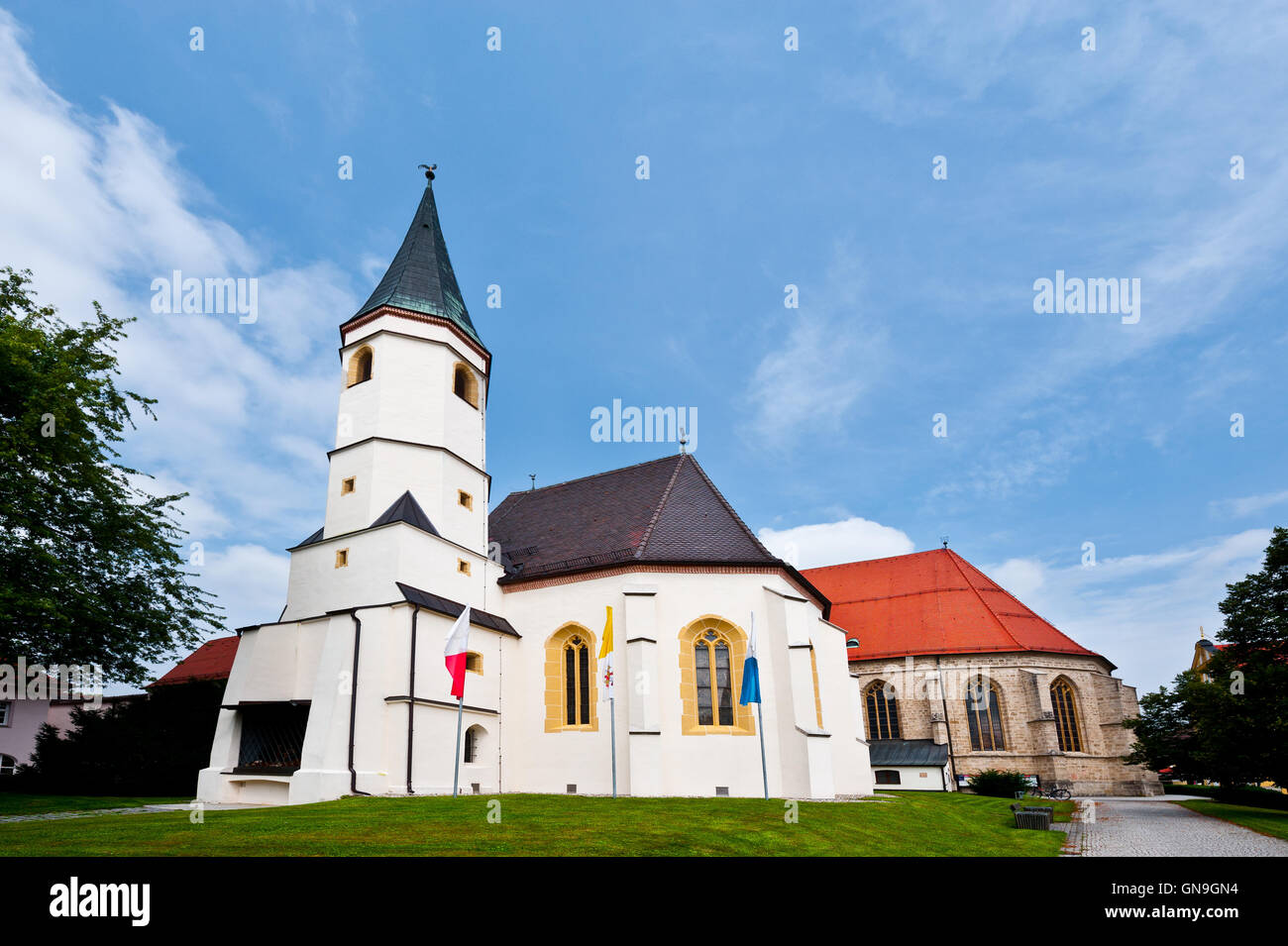 Church in Altotting Stock Photo - Alamy