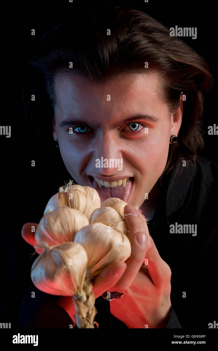 Scary vampire hi-res stock photography and images - Alamy