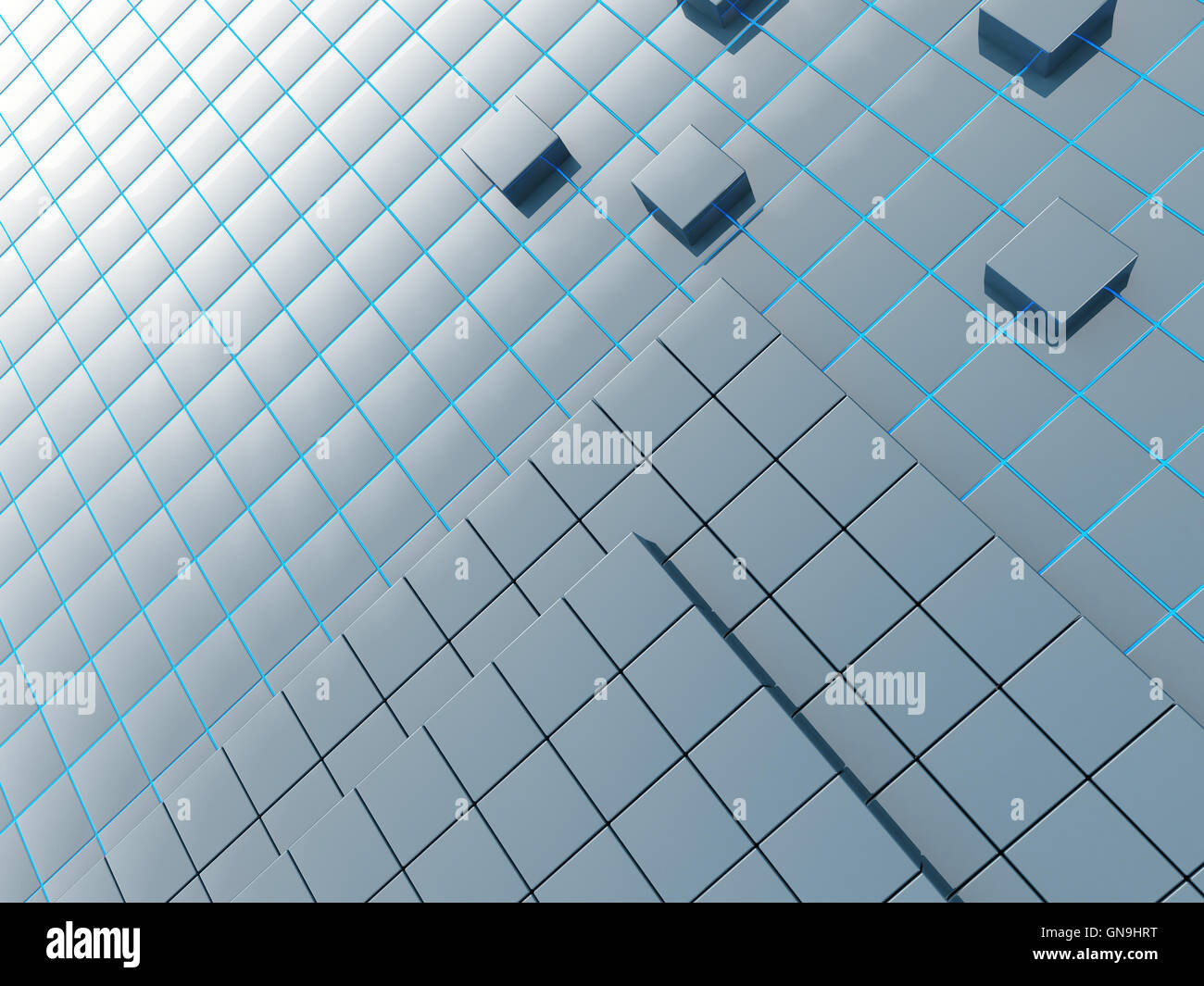 modern construction material of dark blue color Stock Photo - Alamy
