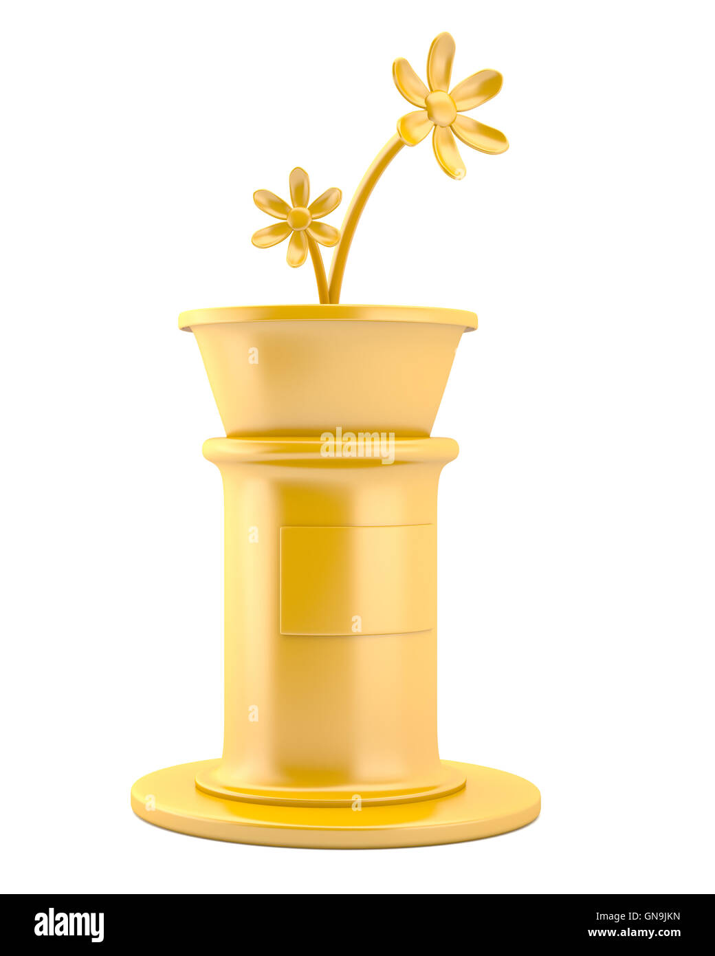 Simple golden daisy hi-res stock photography and images - Alamy