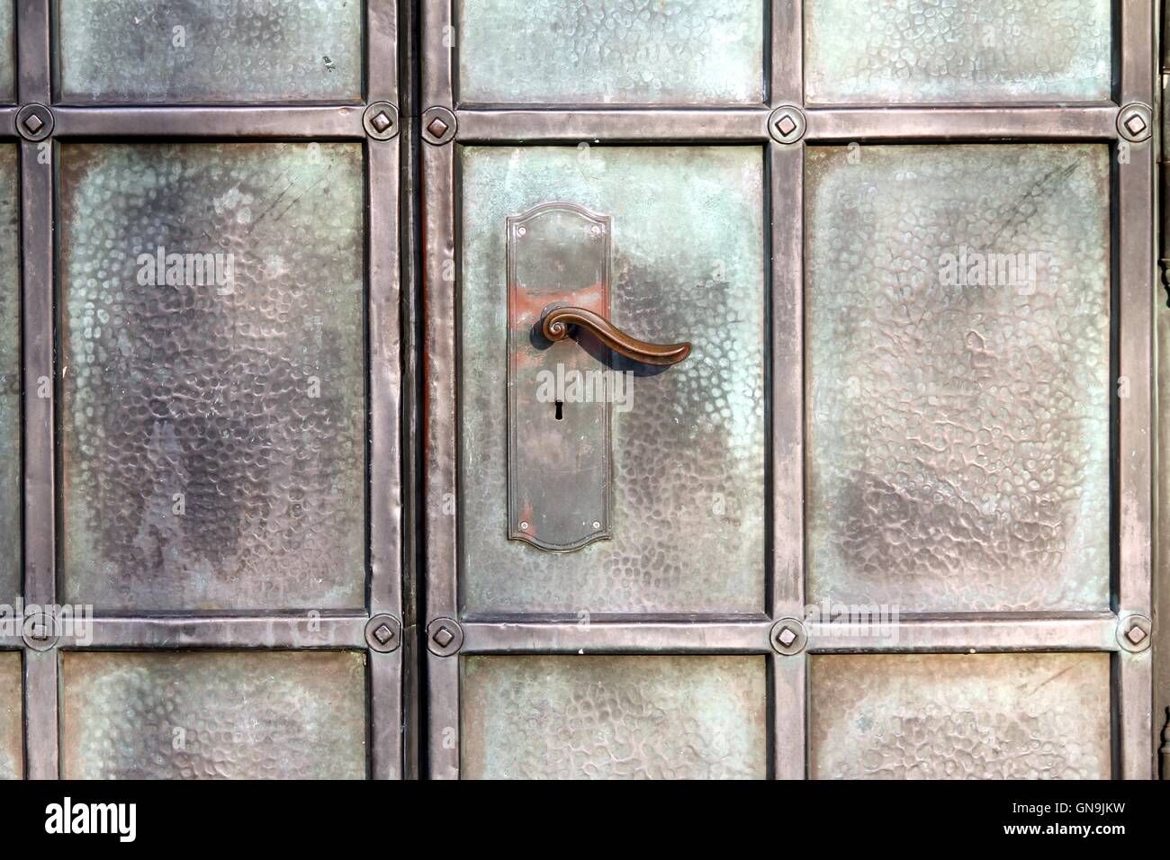 metal door texture Stock Photo - Alamy