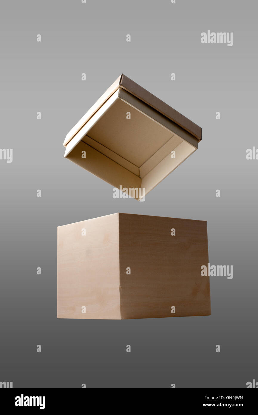 open square box in isolated background Stock Photo - Alamy